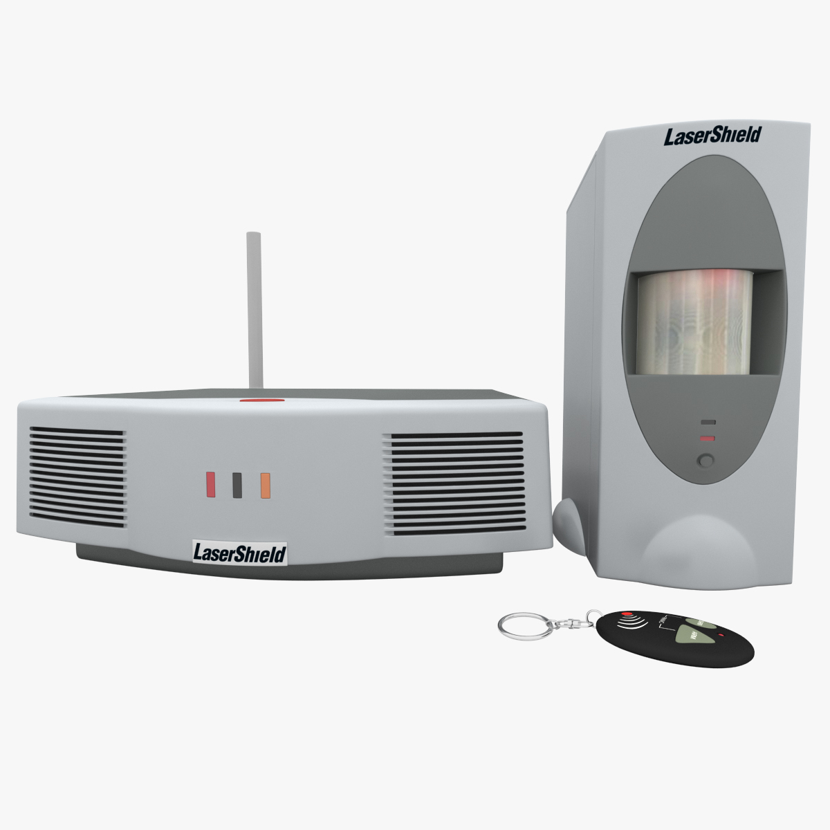 home security lasershield set 3d model