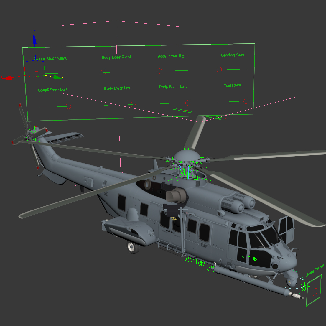 eurocopter ec725 caracal tactical max