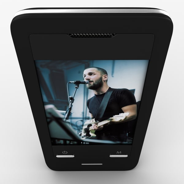 3d model video player coby mp827