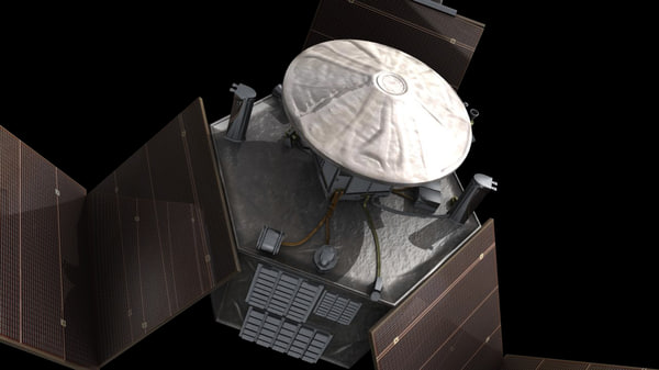 3d model spacecraft space jupiter