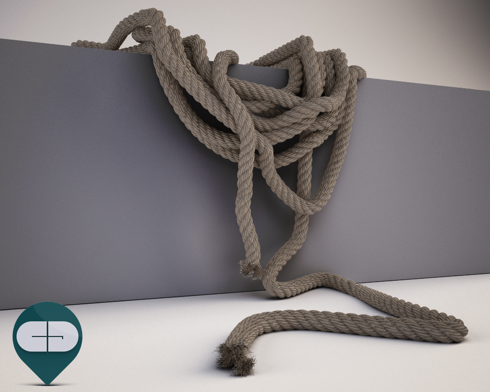 3d rope model