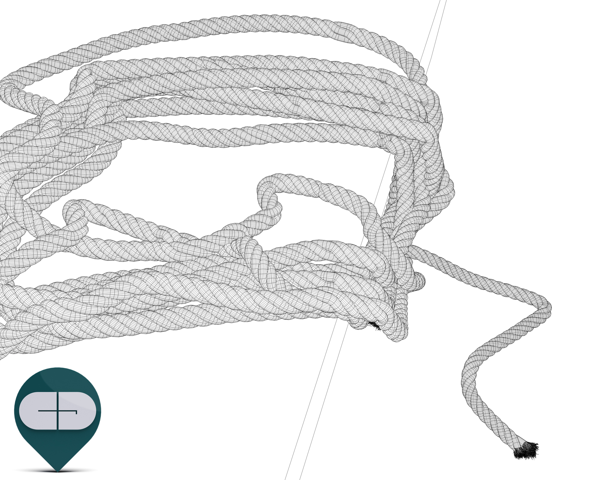 3d rope model