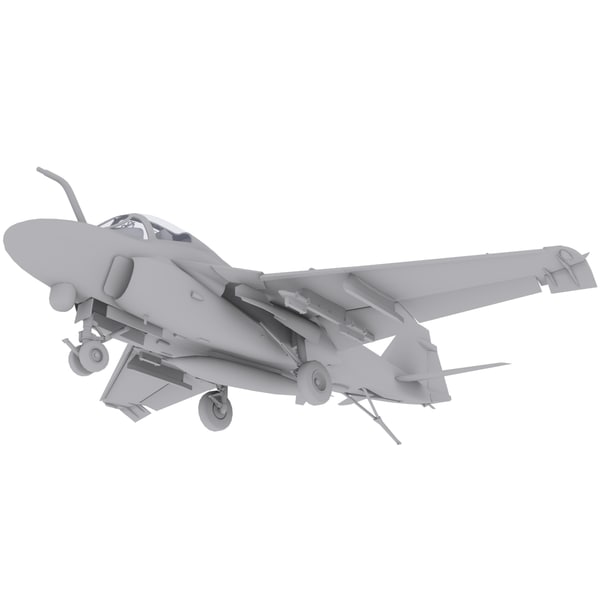 Grumman A-6 Intruder 3D Models for Download | TurboSquid