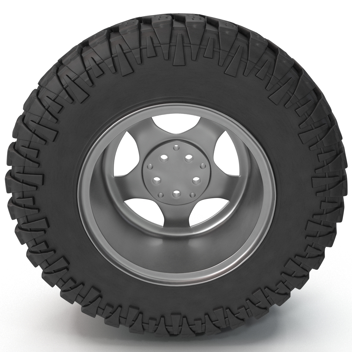 3d model goodyear wrangler tire