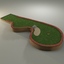 mini golf course 3d model