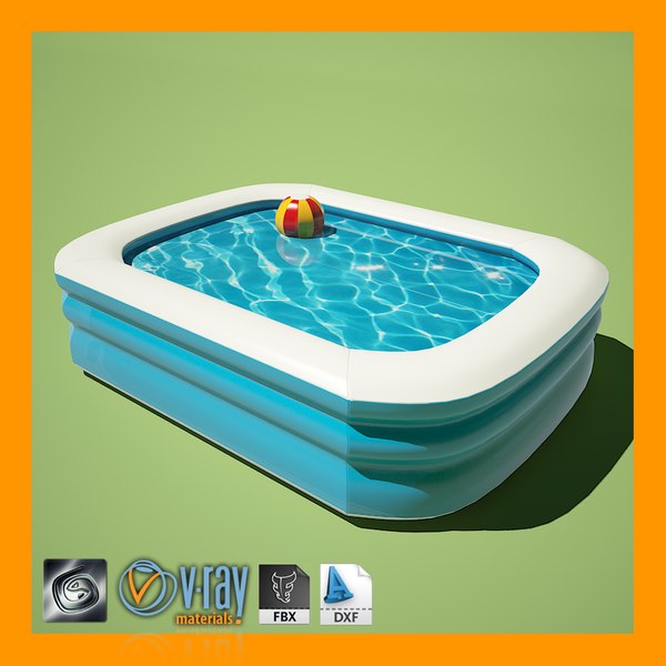 Inflatable Pool 3D Models for Download | TurboSquid