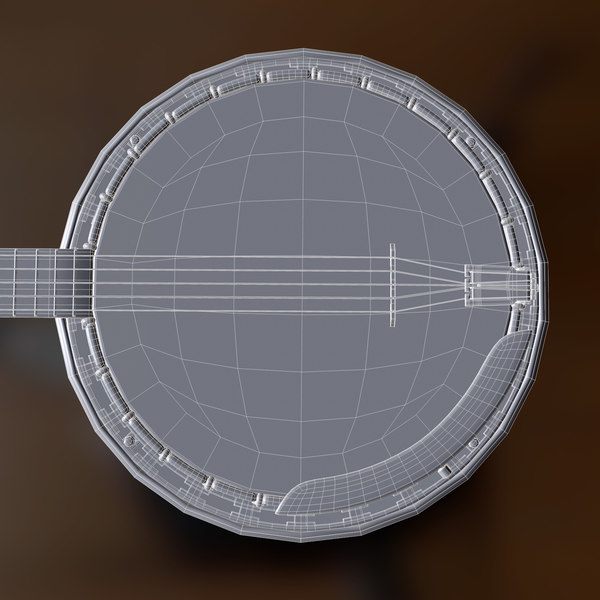 banjo epiphone 3d model