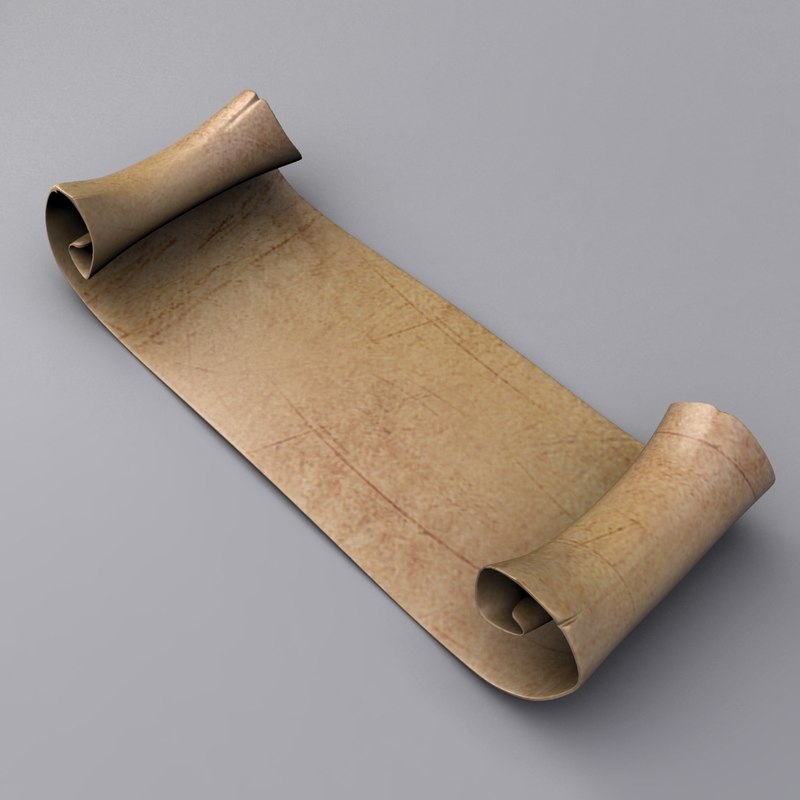 3d scroll