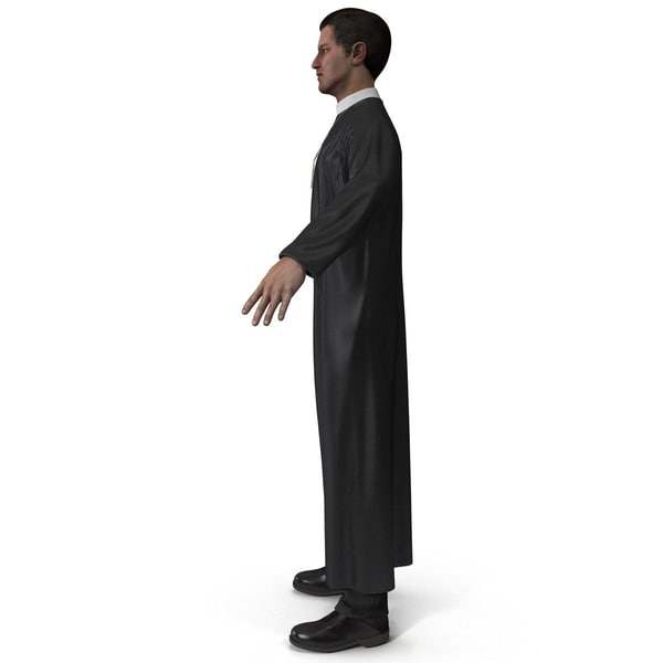 3d priest model