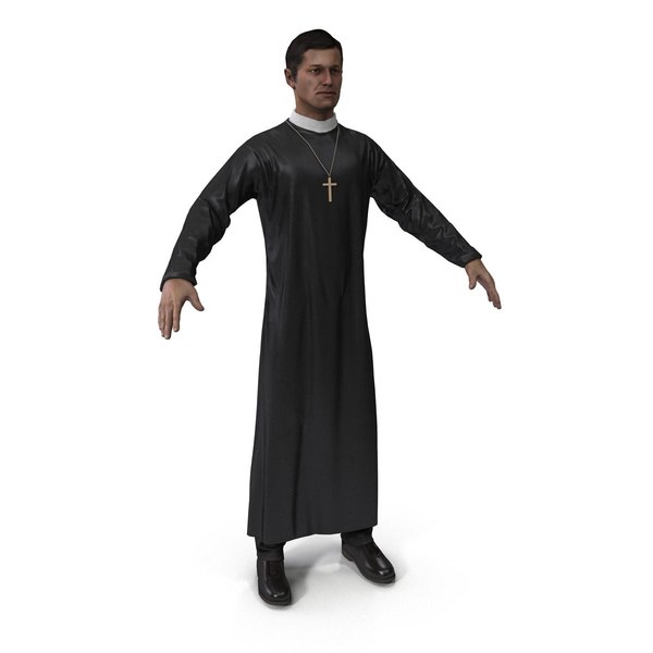 3d priest model