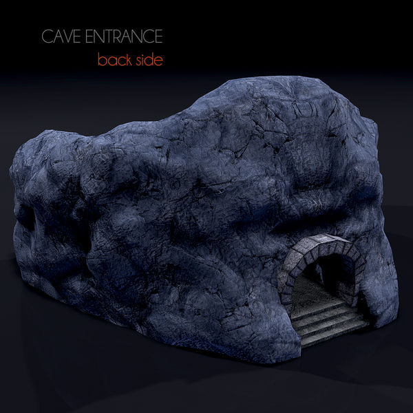 3ds max cave face