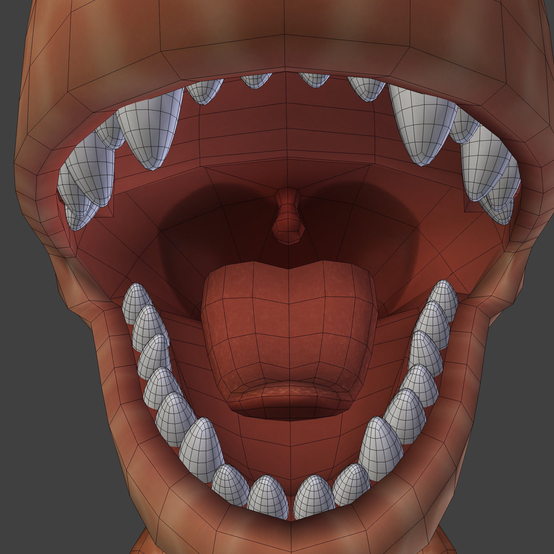 t-rex cartoon 3d obj