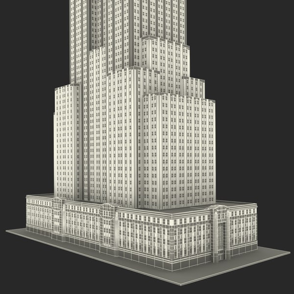 empire state building new york 3d 3ds