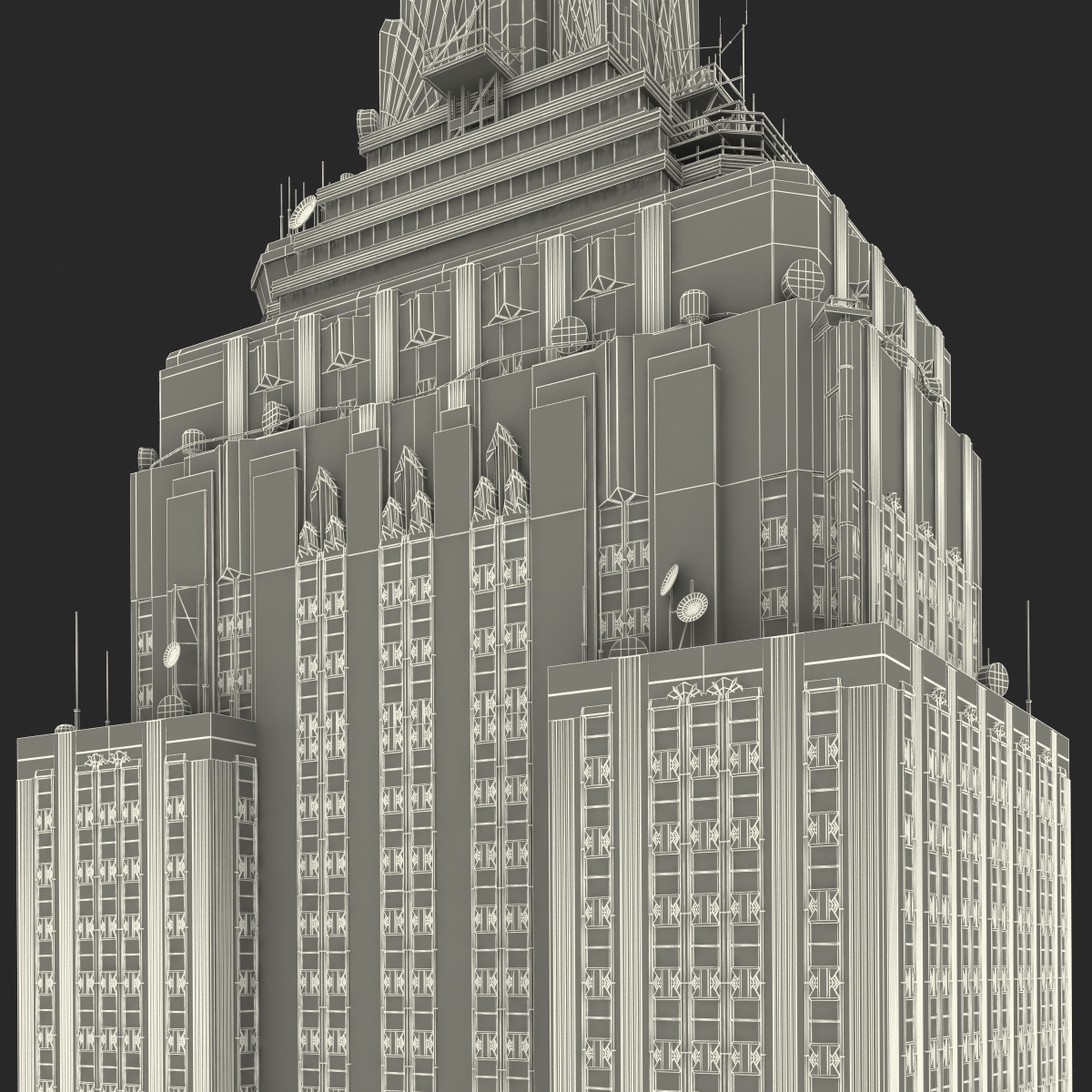 empire state building new york 3d 3ds