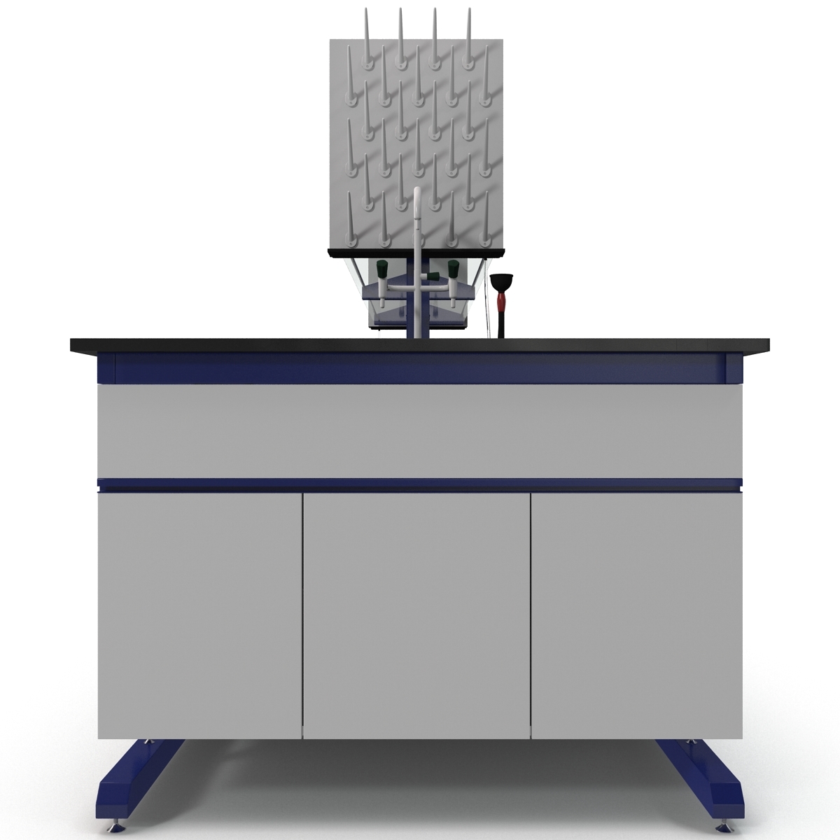 3d laboratory table design model