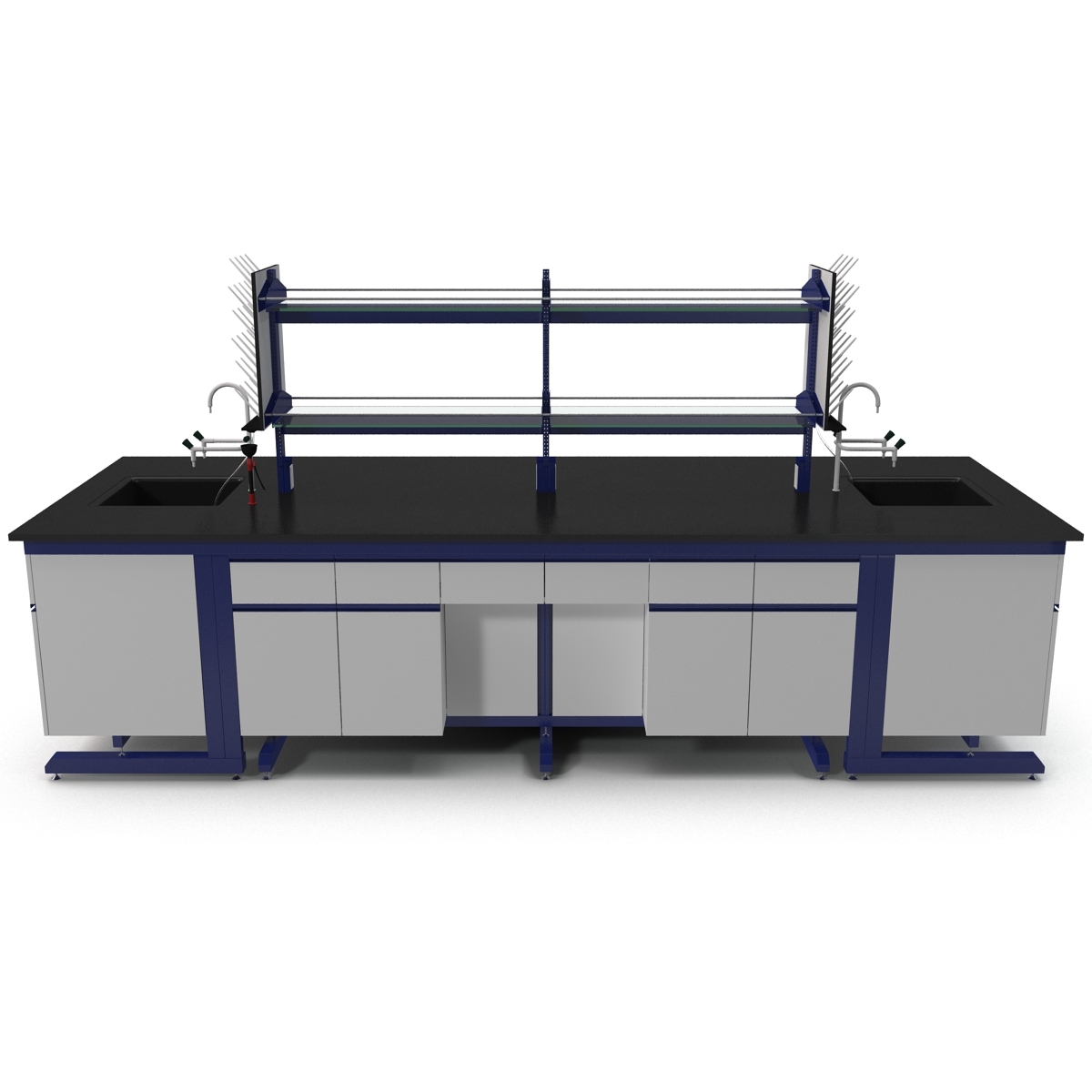 3d laboratory table design model