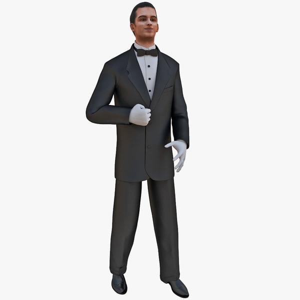 Waiter 3D Models for Download | TurboSquid