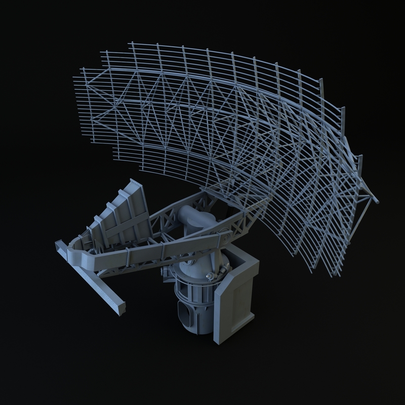 3d max sps-49 radar