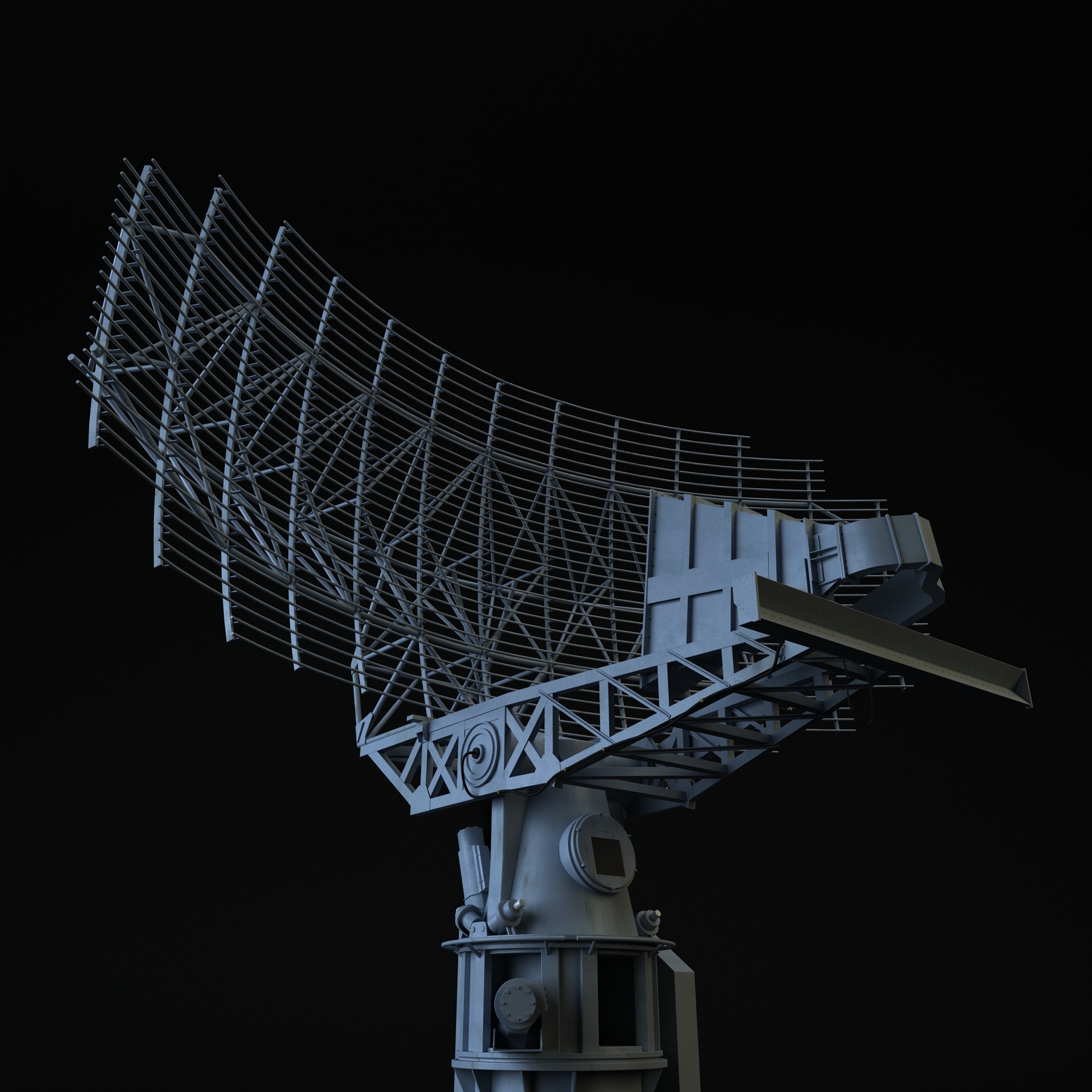 3d max sps-49 radar