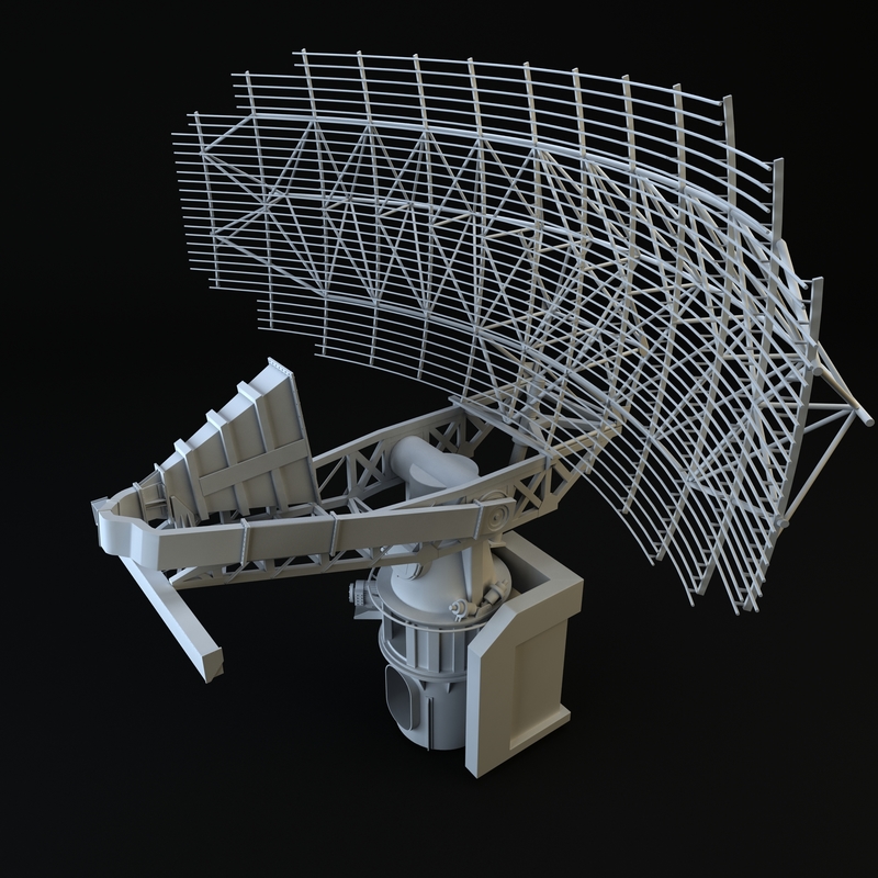 3d max sps-49 radar