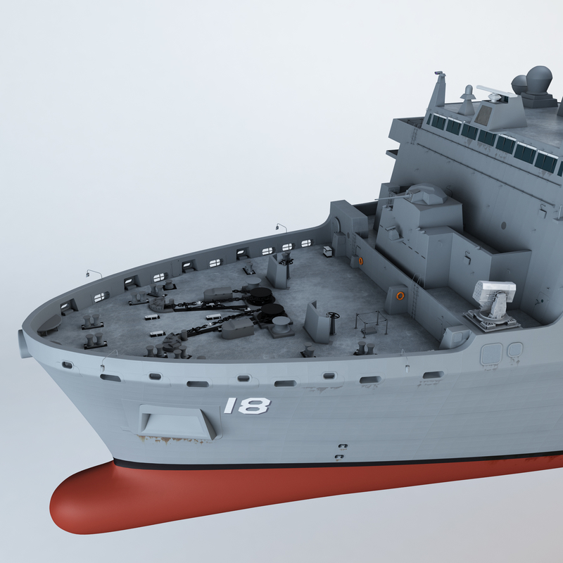 3d uss new lpd-18 model