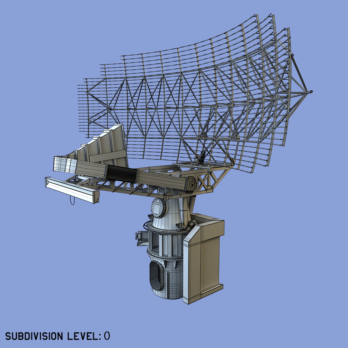 3d max sps-49 radar