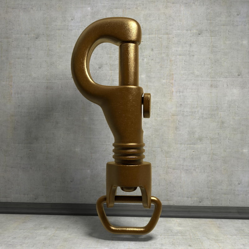 safety hook 3d model