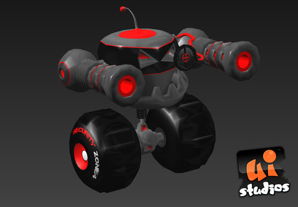 3d model bot