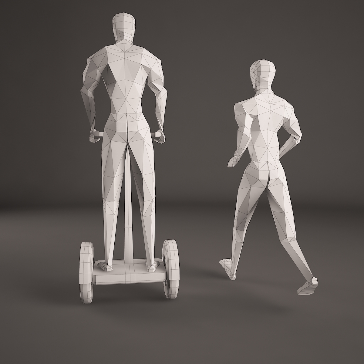 3d man figure model
