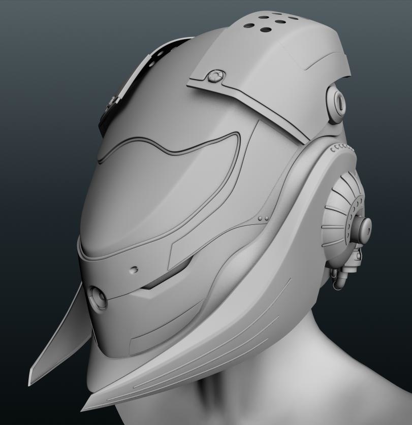 3d helmet helm