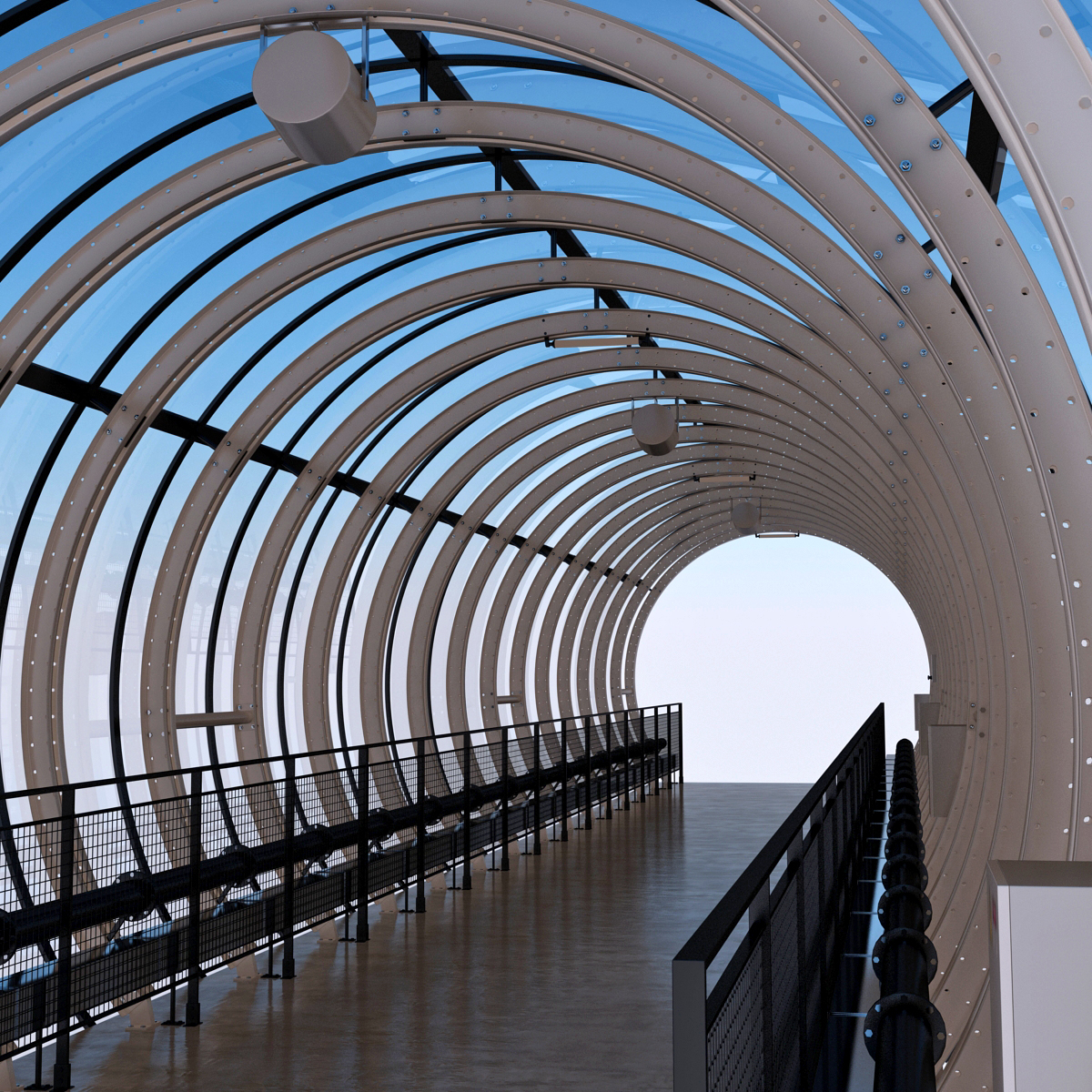 3d model tunnel