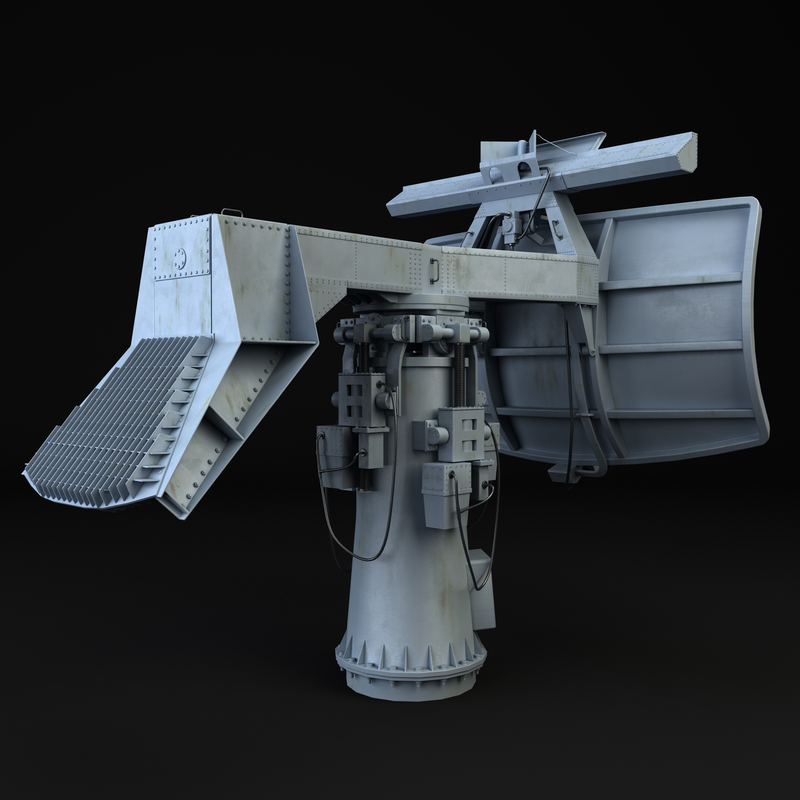 radar 3d model