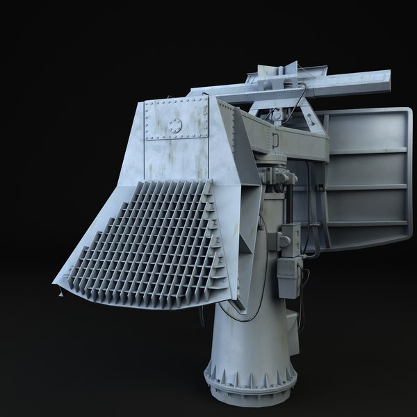radar 3d model