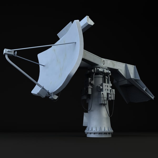 radar 3d model