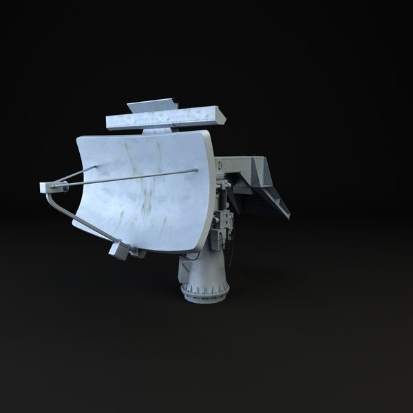 radar 3d model