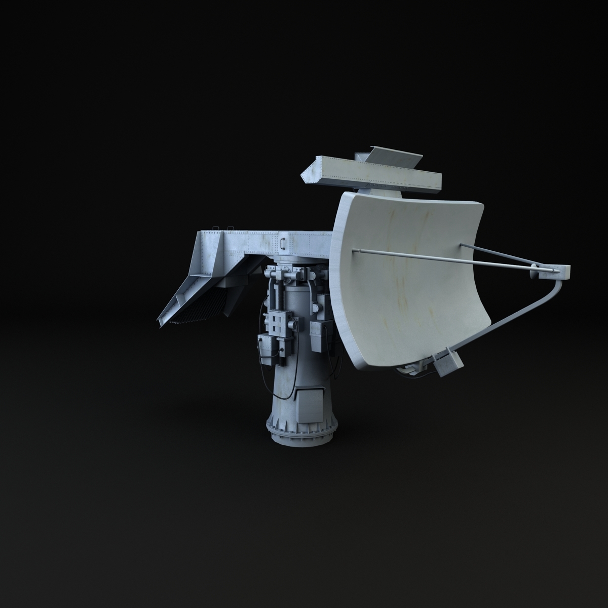 radar 3d model