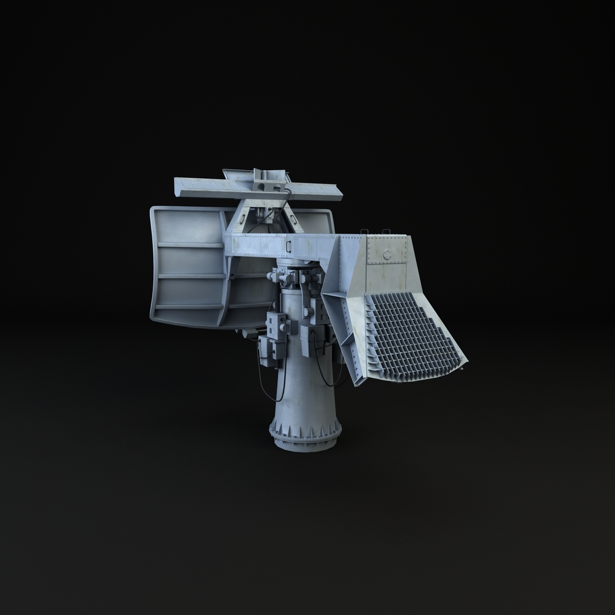 radar 3d model