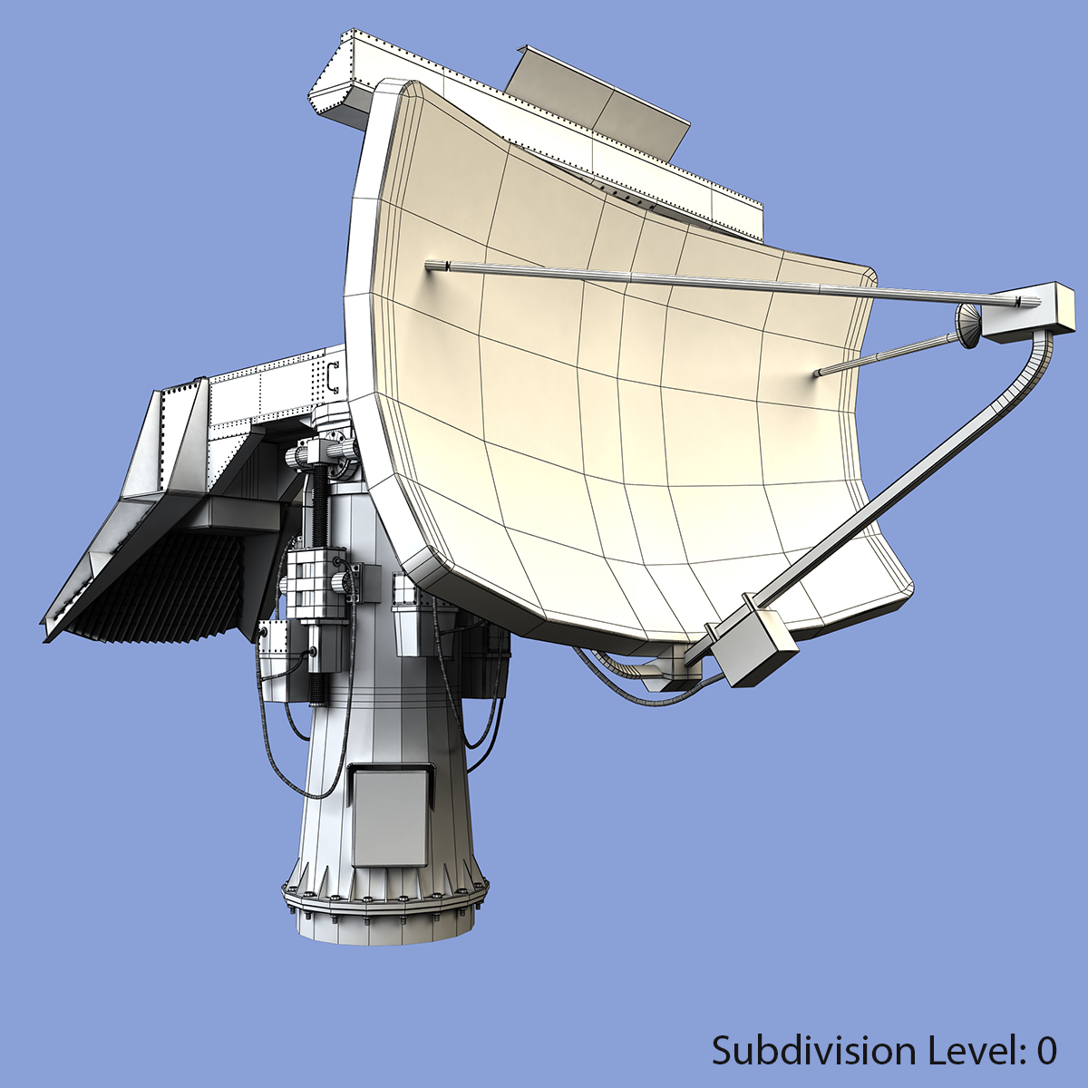 radar 3d model