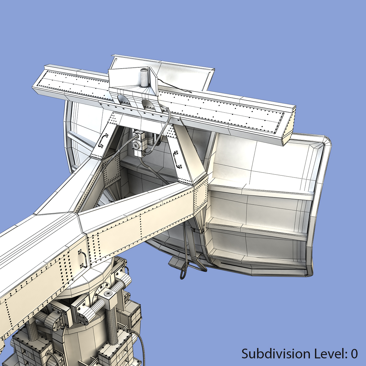radar 3d model