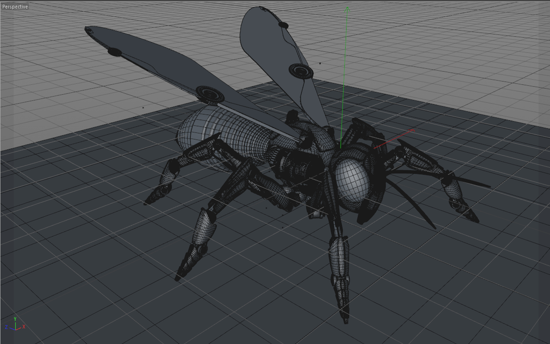 c4d robot wasp