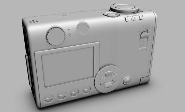 free canon-ixus 430 camera 3d model