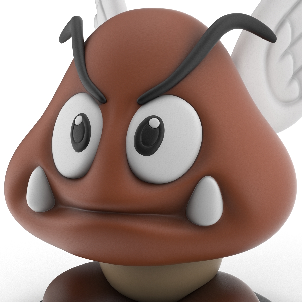 3d model flying goomba toy