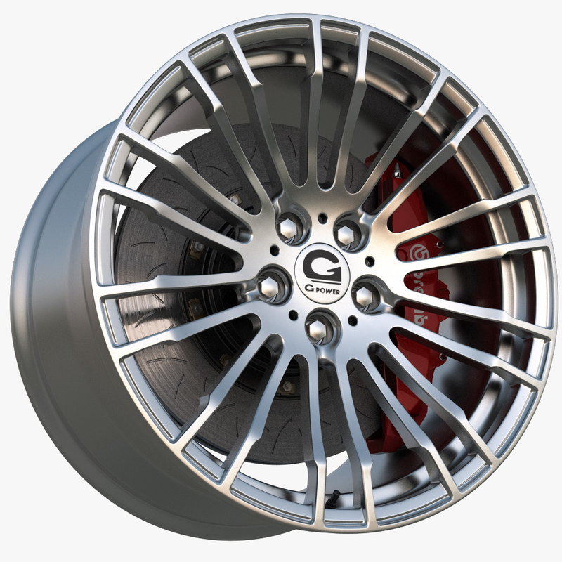wheel gpower silverstone clubsport 3d model