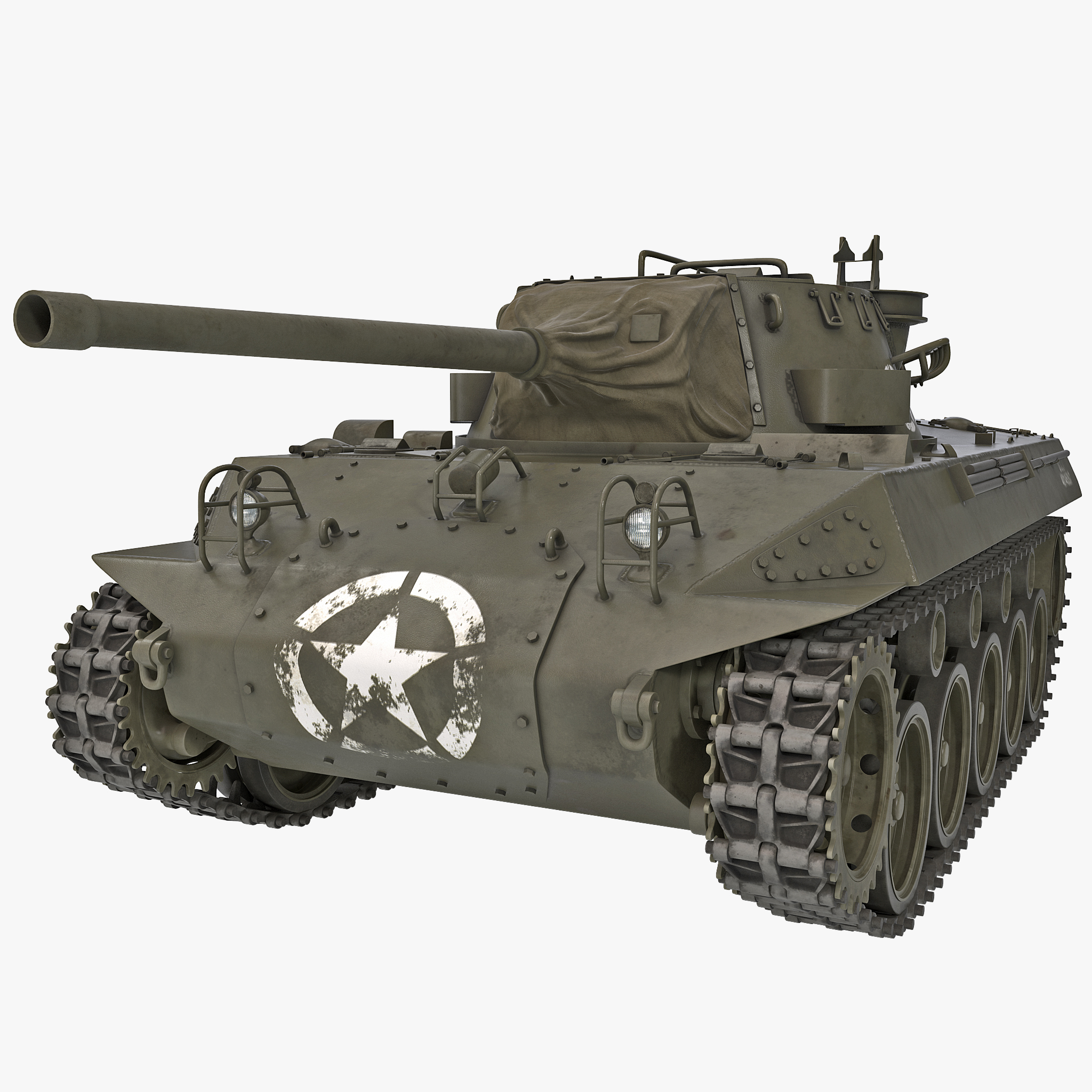 3d m18 hellcat wwii american
