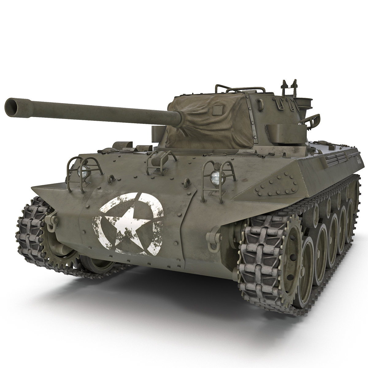 3d m18 hellcat wwii american