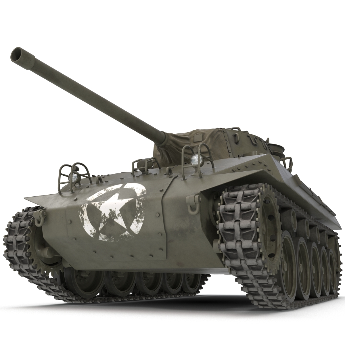 3d m18 hellcat wwii american