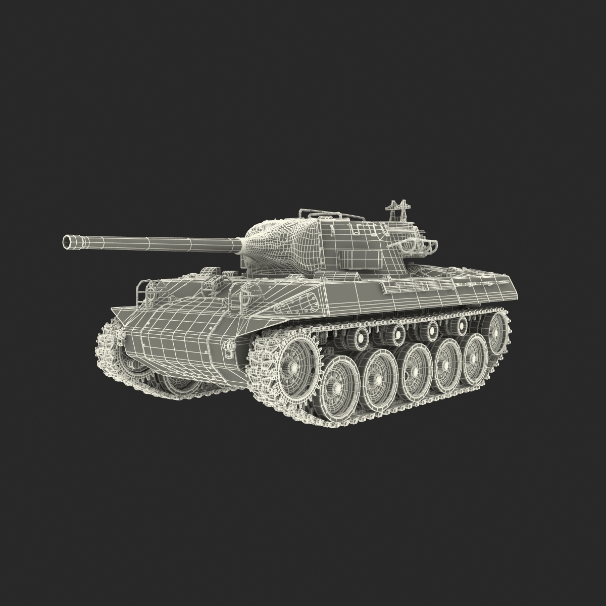 3d m18 hellcat wwii american