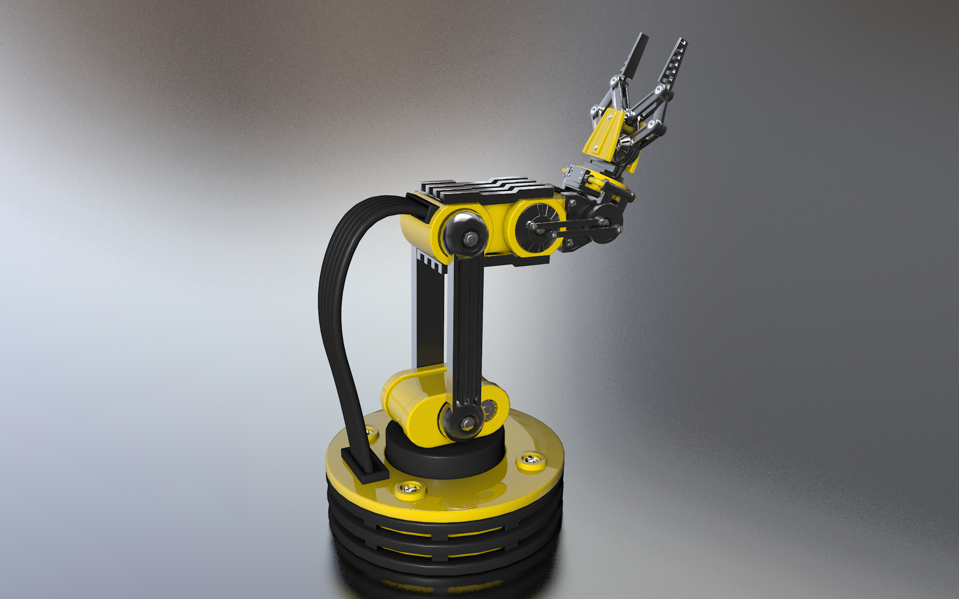 robot manipulator 3d model