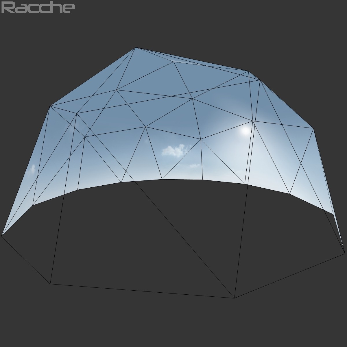 3d model skydome weather