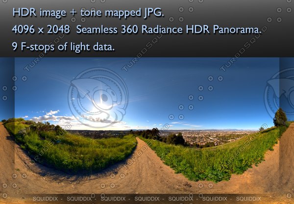 Texture JPEG hdr 360 panorama